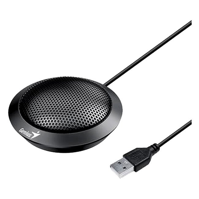 Micrófono Genius MIC-100U USB Omnidireccional 360° para ...